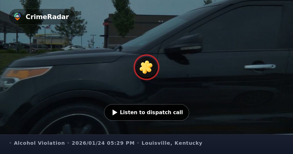 Intoxicated person refusing to leave gas station, Louisville KY ...