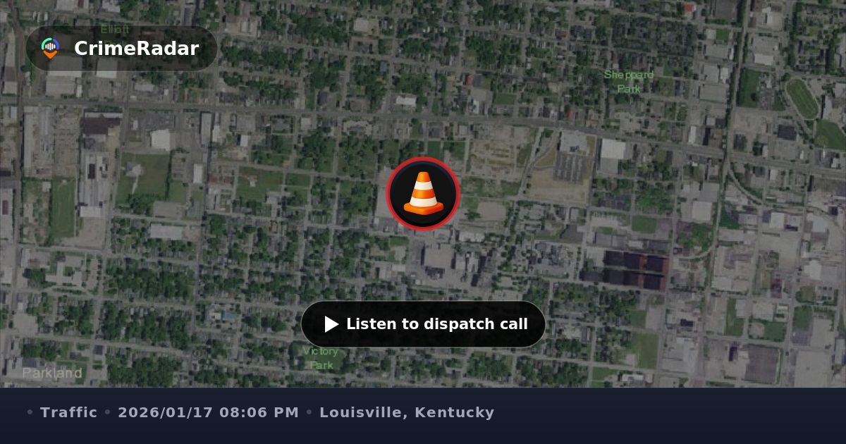 Traffic stop at Dixie Hwy and St Catherine St, Louisville KY | CrimeRadar