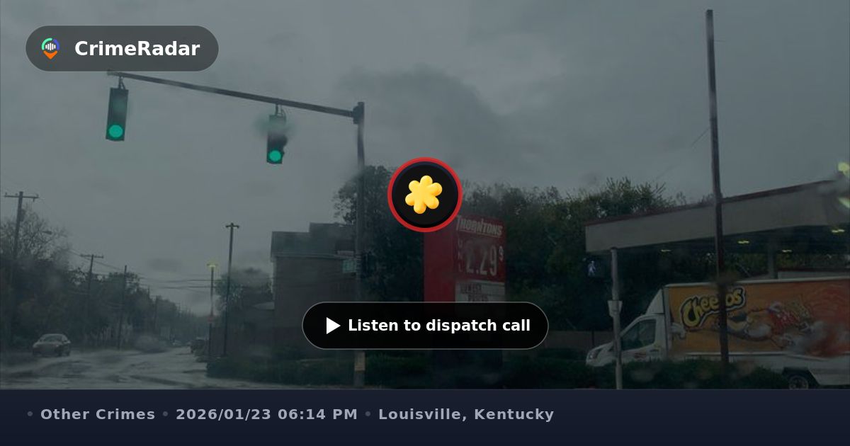 Officer assists woman near Dixie Highway gas station, Louisville KY ...