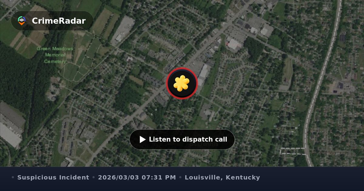 Anonymous report of shooting found unfounded, Louisville KY | CrimeRadar