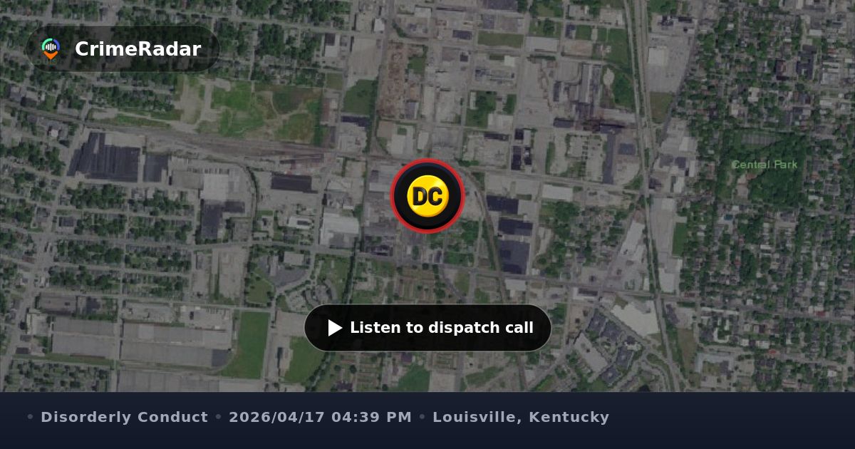 Report of disturbance near Patton Court apartments, Louisville KY ...