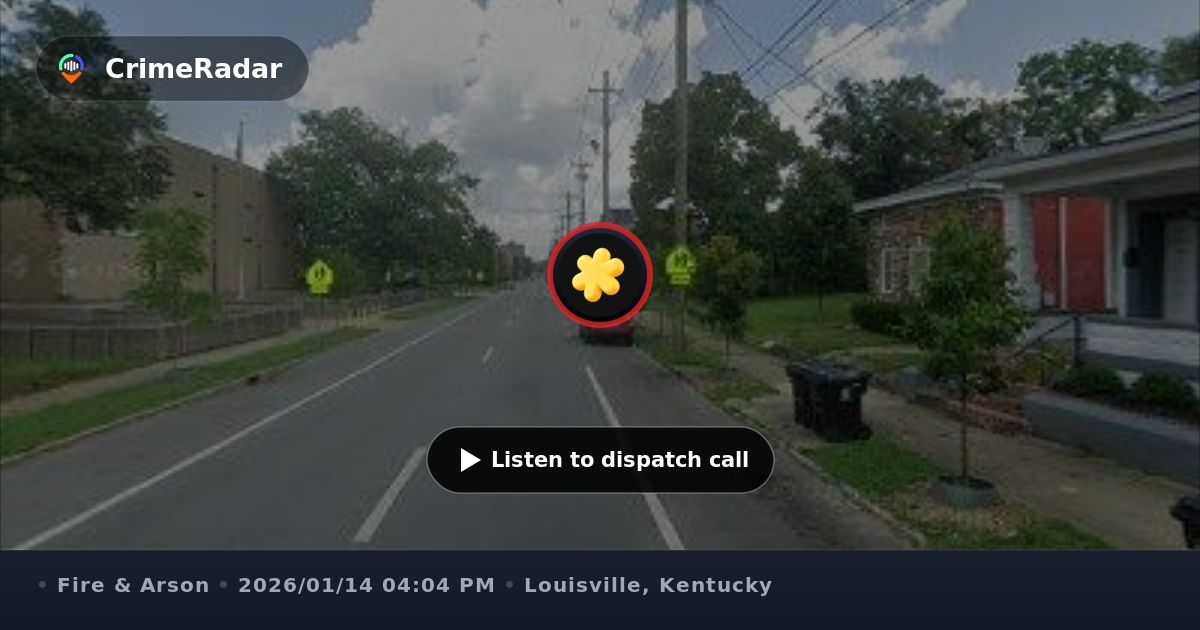 Fire crews respond to structure fire on South Jackson St, Louisville KY ...