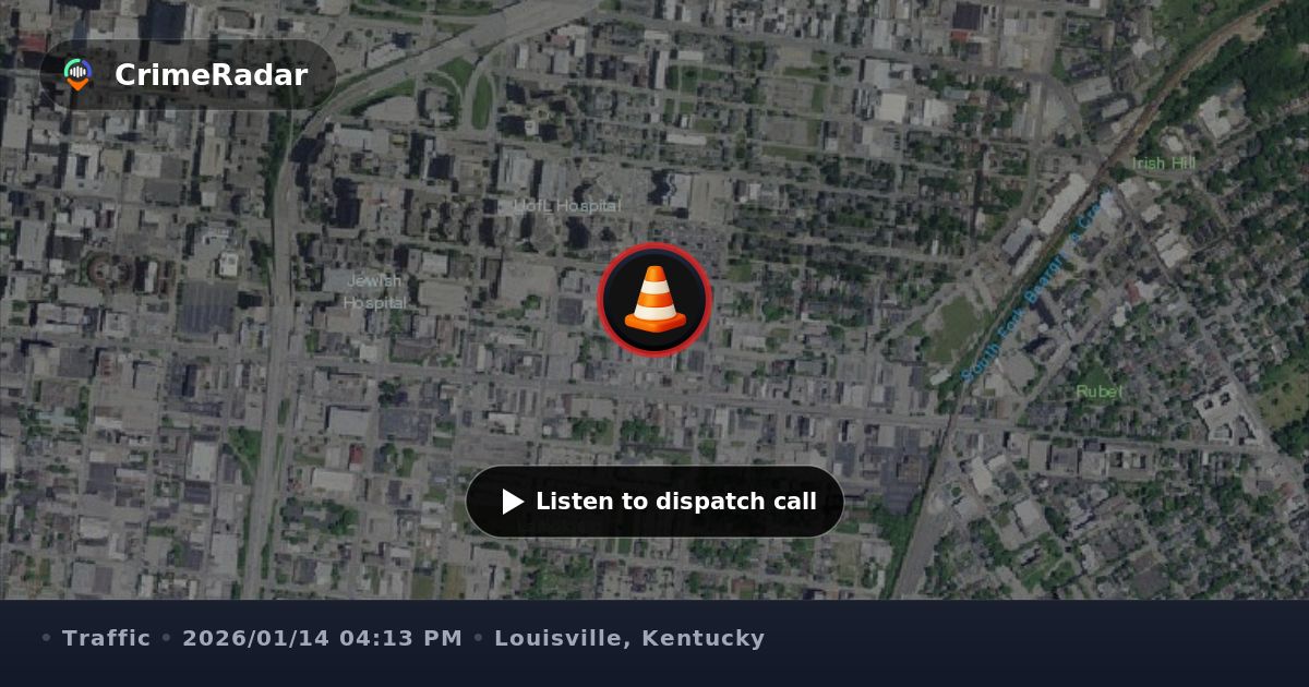 Officers assist fire crews with traffic near Jackson St, Louisville KY ...