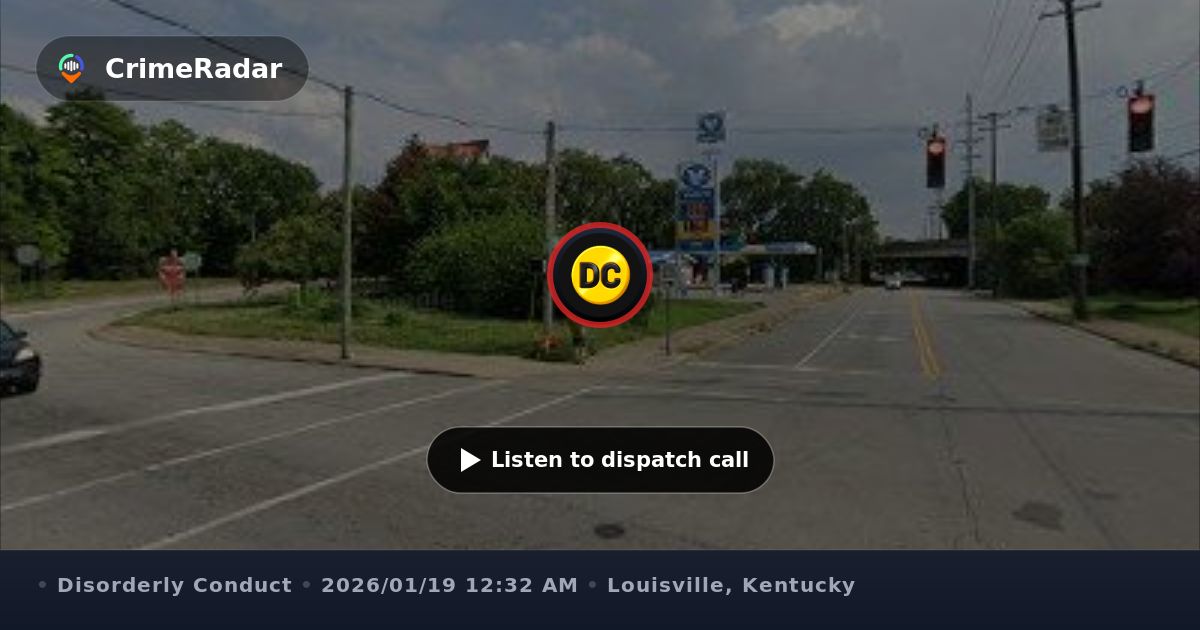Possible disturbance at gas station on Floyd St, Louisville KY | CrimeRadar