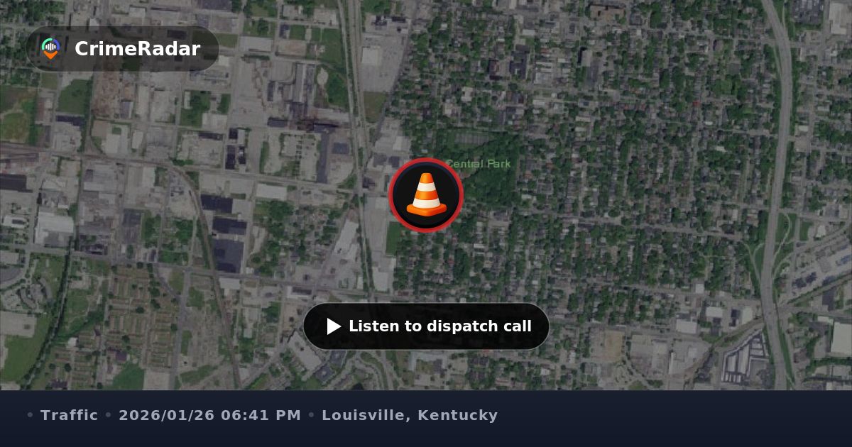 Officers check suspicious SUV near South Fourth Street, Louisville KY ...