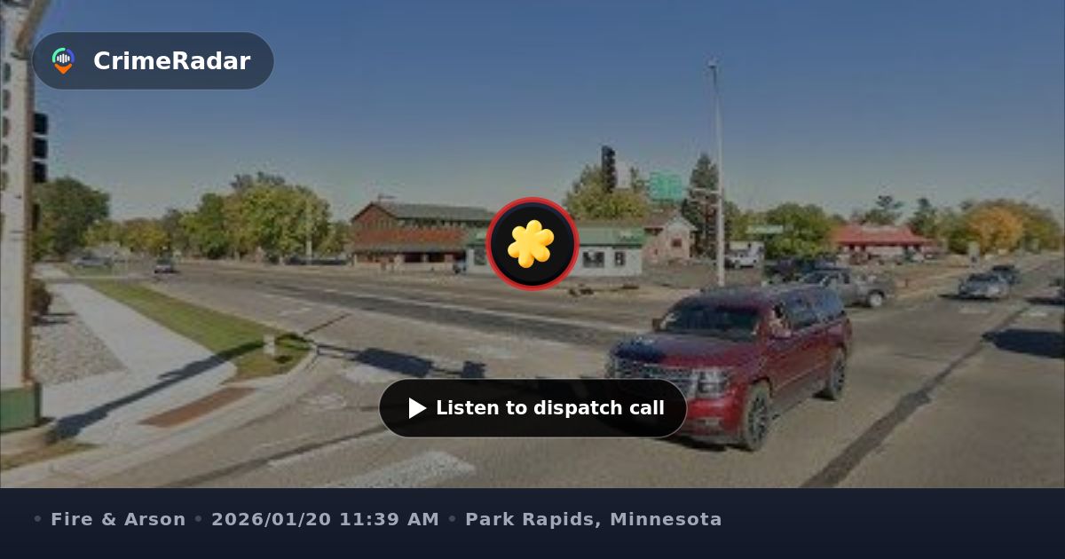 Fire crews contain gas issue at Woodside Manor, Park Rapids MN | CrimeRadar