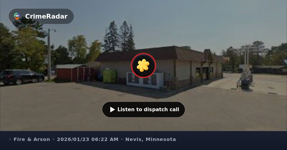 Propane leak reported at Nevis gas station, Nevis MN | CrimeRadar