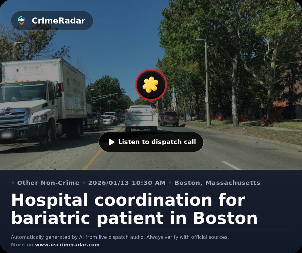 Hospital coordination for bariatric patient in Boston, Boston MA ...