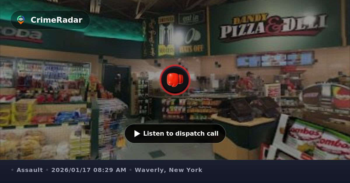 Verbal dispute with weapon claim at Dandy Mini Mart, Waverly NY ...