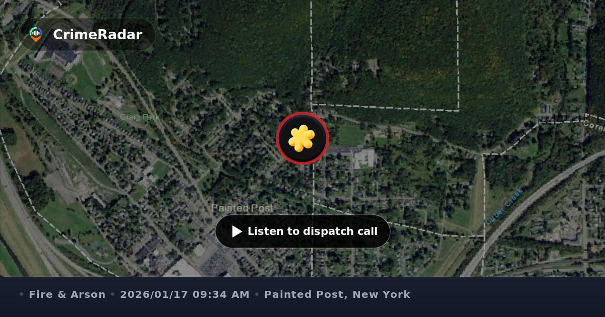 Fire crews respond to possible rubbish fire near East High St, Painted ...