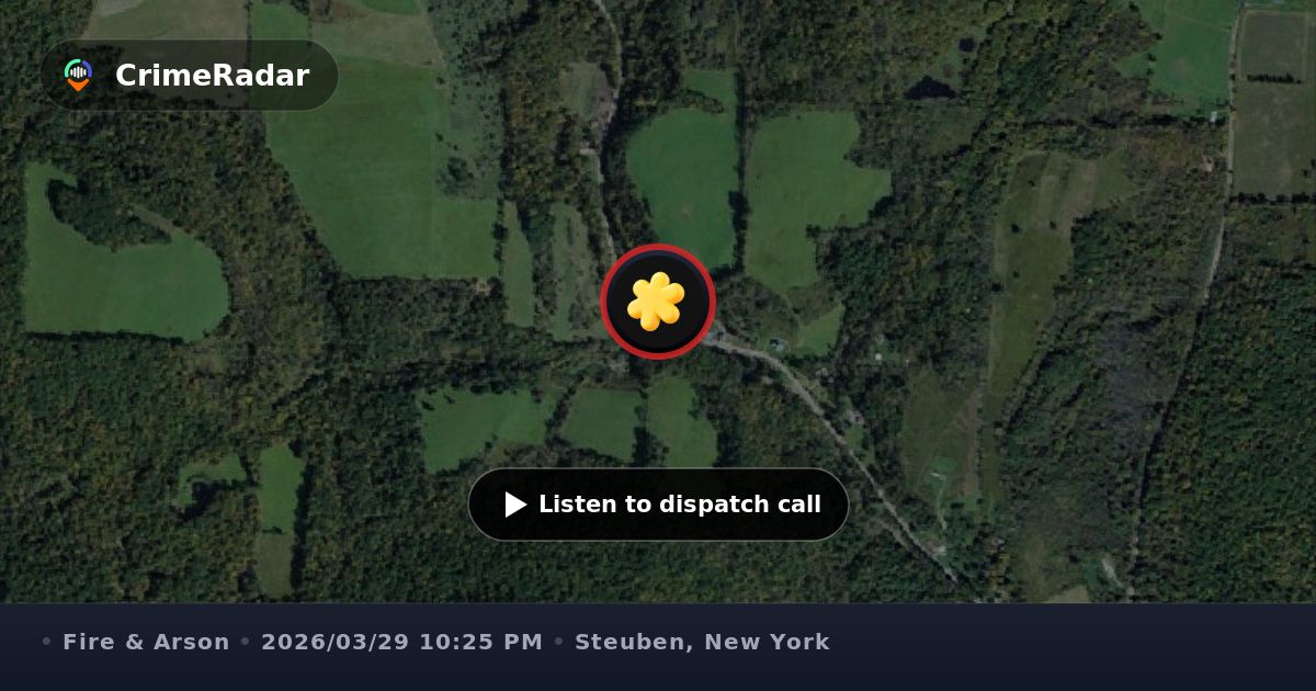 Fire crews respond to house fire report in Woodhull, Steuben County NY ...