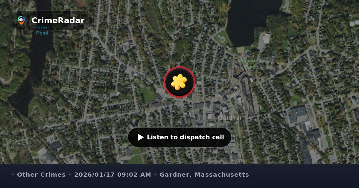 Elevator misdial checked at Parker St building, Gardner MA | CrimeRadar