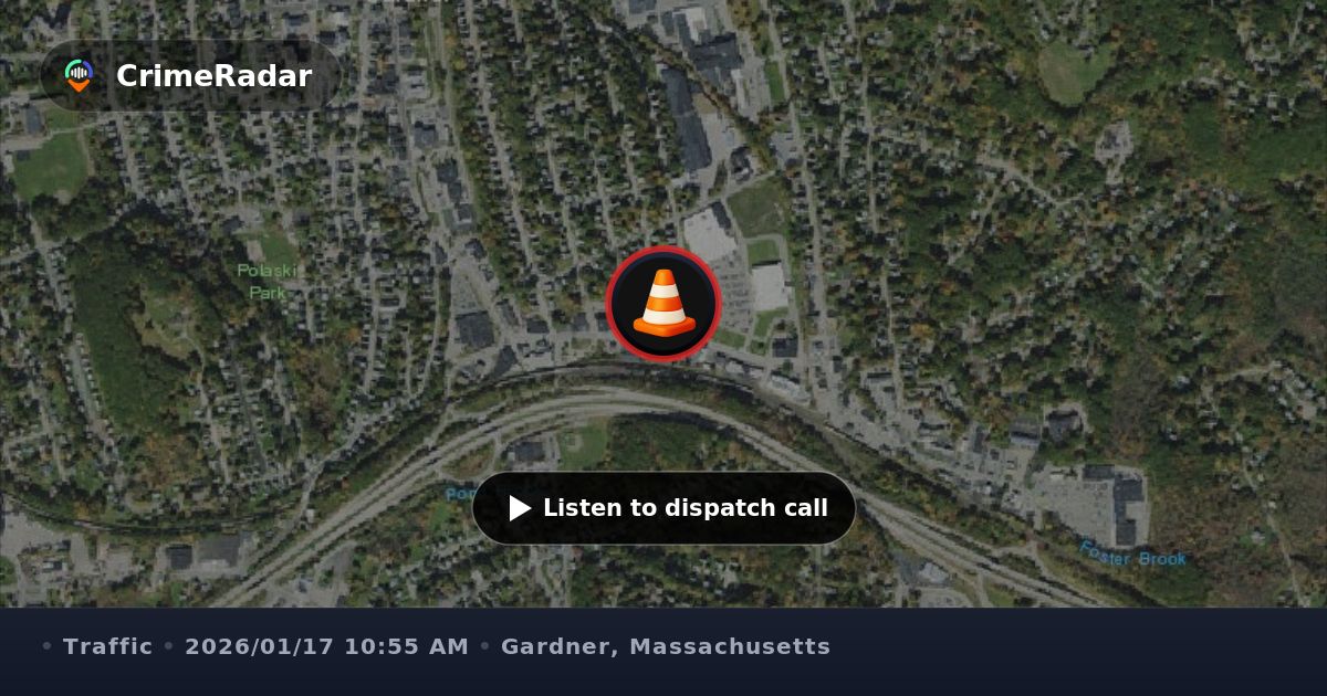 Multiple vehicle collisions near West Broadway, Gardner MA | CrimeRadar
