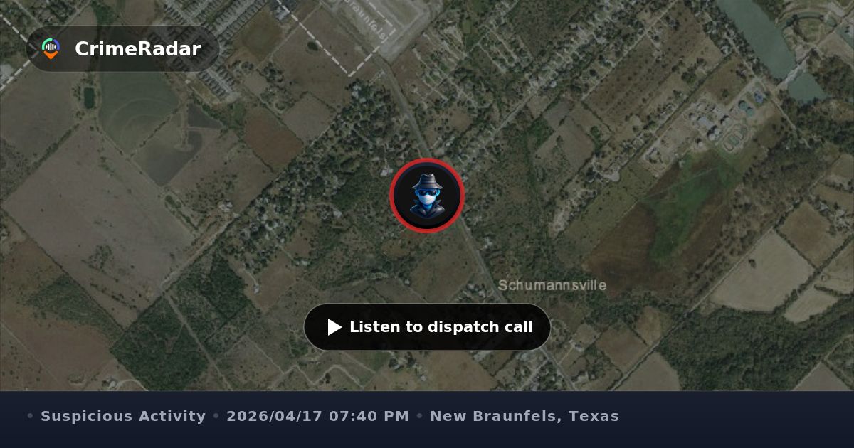 Officers check 911 hang-up on Leisure Village Dr, New Braunfels TX ...