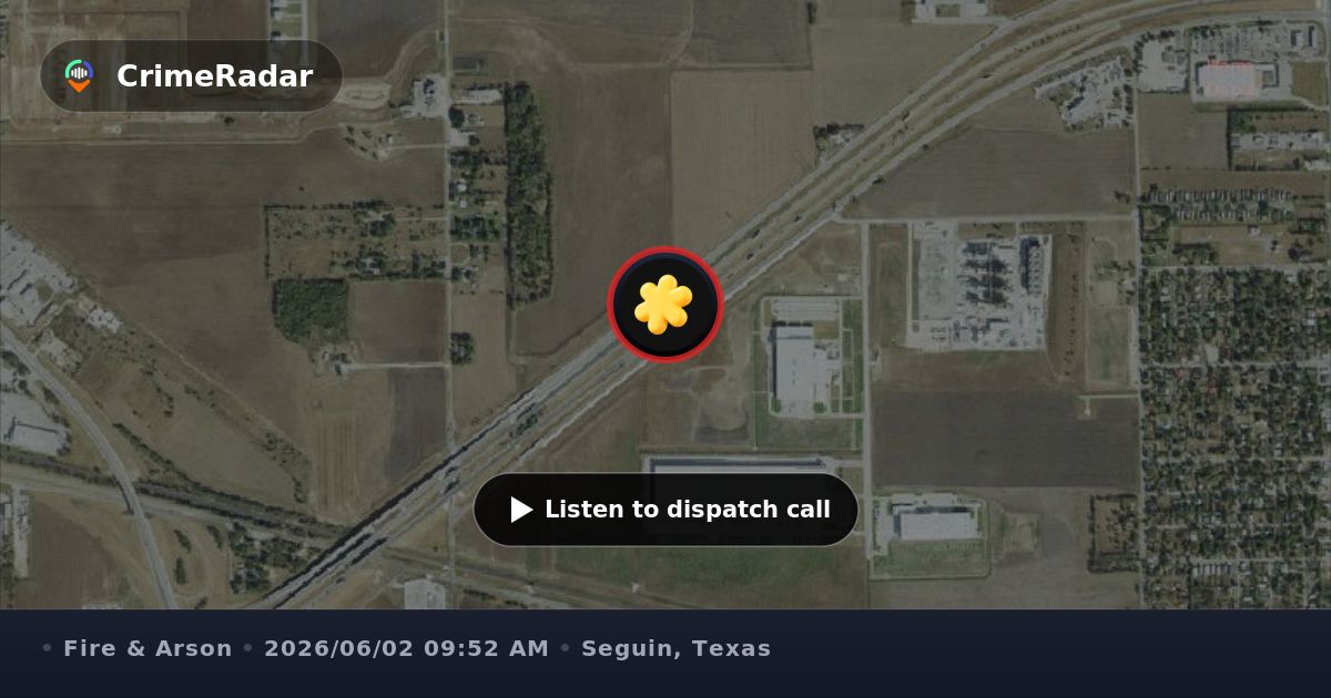 Fire on roof of commercial building in Seguin, Seguin TX | CrimeRadar