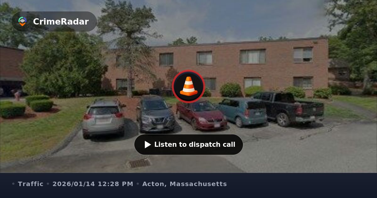 Traffic accident near Great Rd leads to patient transport, Acton MA ...