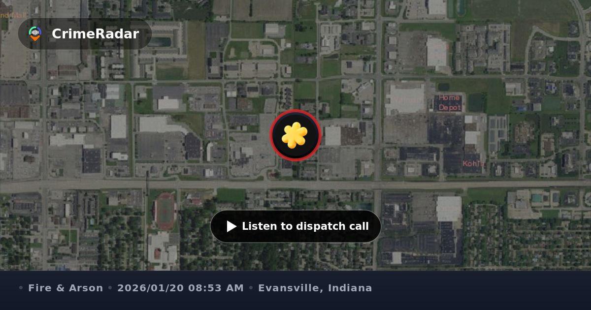 Fire alarm canceled at Ashley Court Apartments, Evansville IN | CrimeRadar