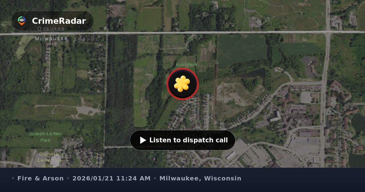 Fire crews complete operations at Northridge, Milwaukee WI | CrimeRadar