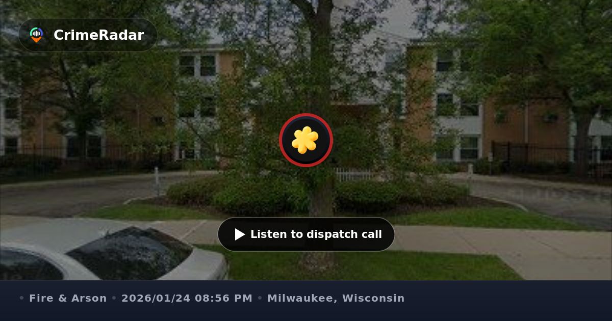 Fire crews respond to multiple city locations, Milwaukee WI | CrimeRadar