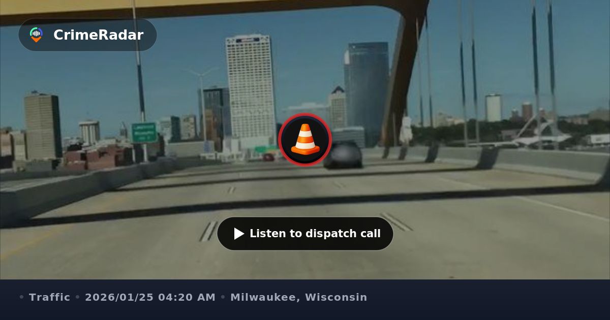 Vehicle found on snowy Hoan Bridge, Milwaukee WI | CrimeRadar