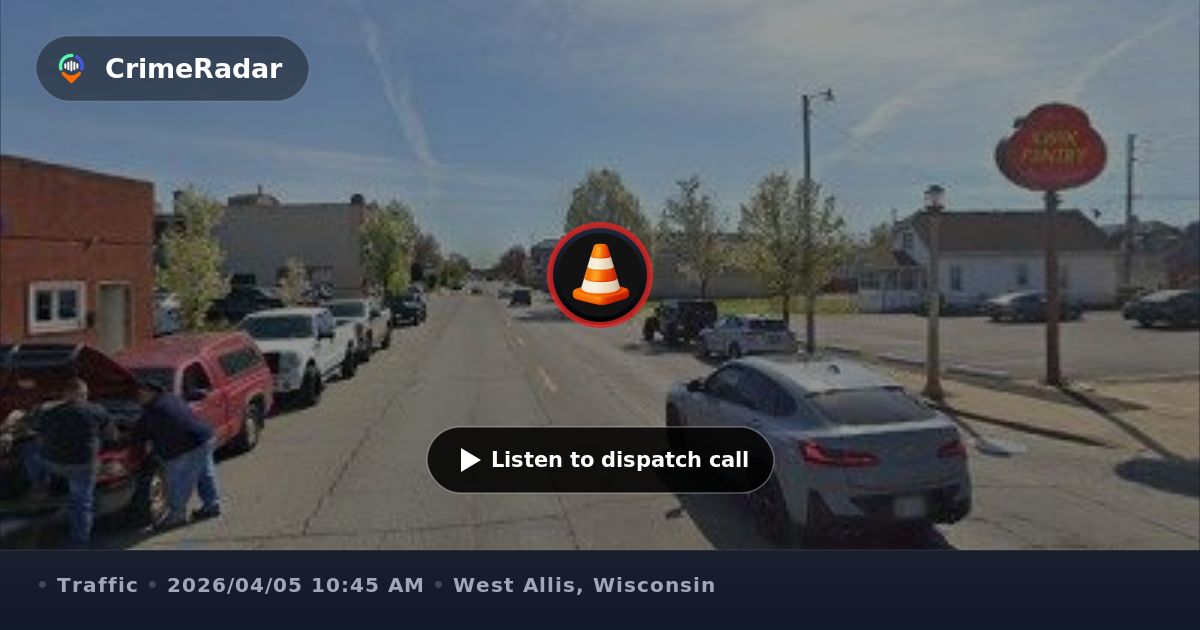 Officers check report of motorcycle down on 57th, West Allis WI ...