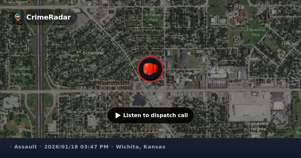 Possible assault near Grace & Mercy Apostolic Church, Wichita KS ...