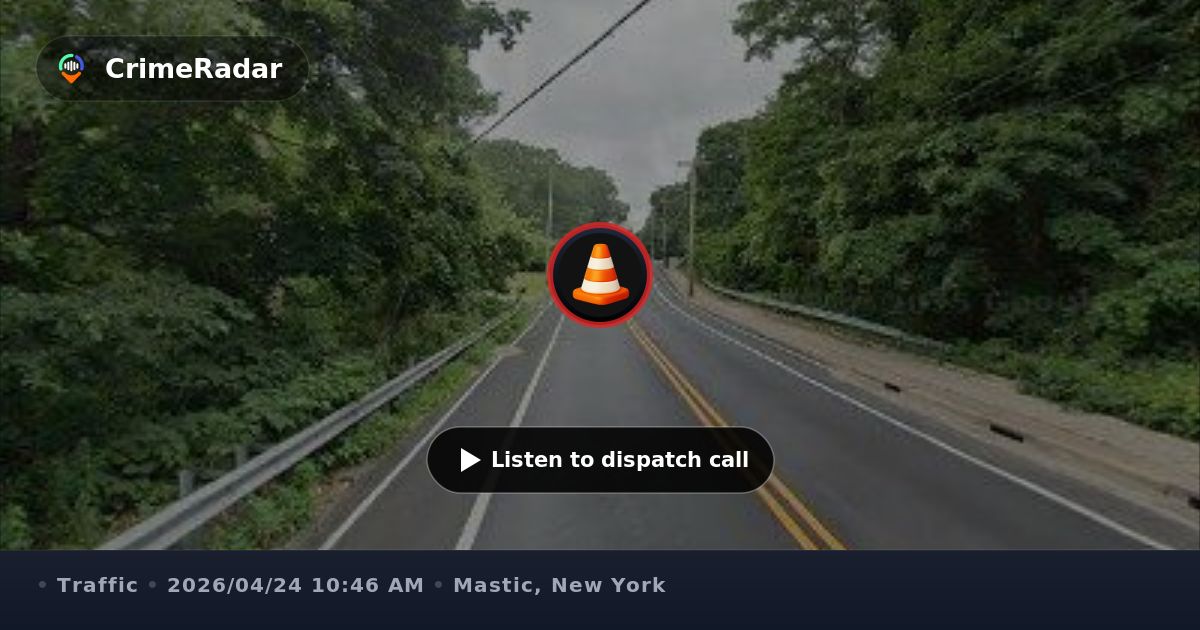 Chief investigates crash involving pedestrian, Mastic NY | CrimeRadar