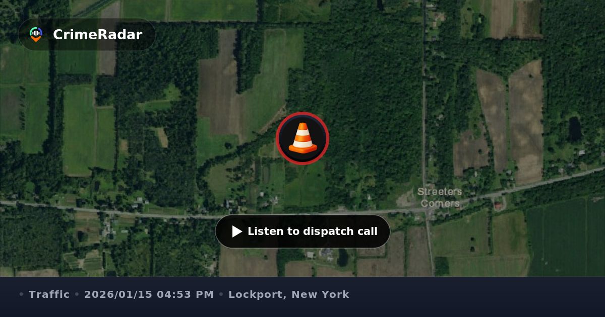 Vehicle stuck in driveway near Ridge Rd, Lockport NY | CrimeRadar