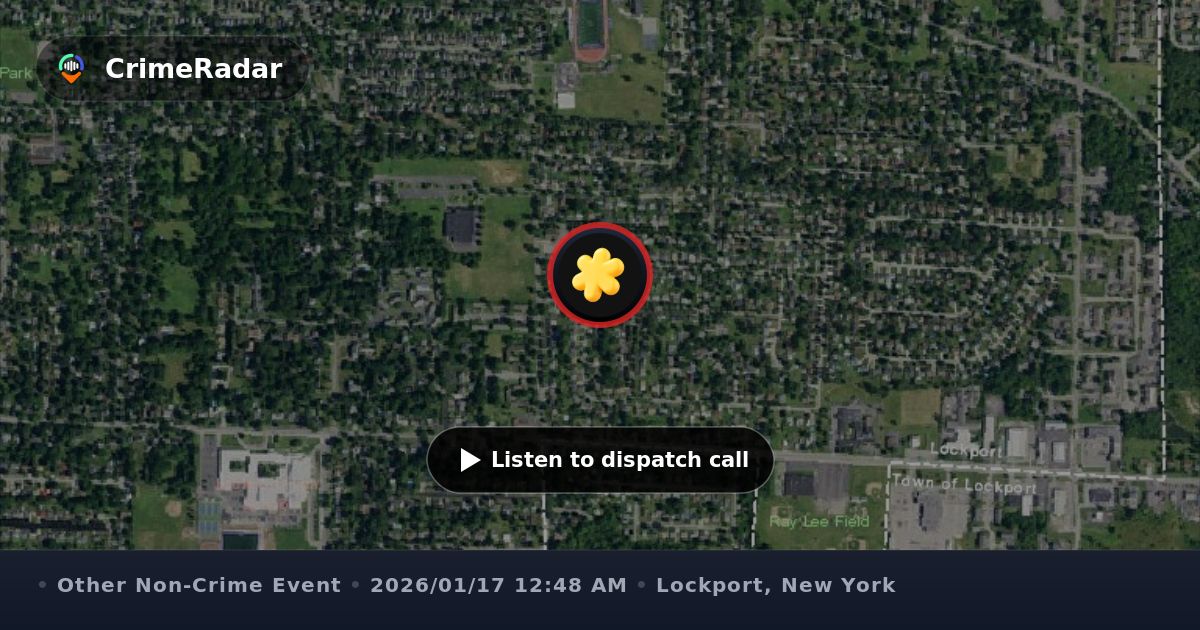 Medical transport provided near Eastwood Dr, Lockport NY | CrimeRadar