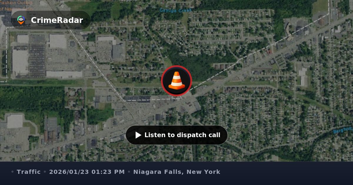 Minor vehicle accident reported near Military Rd, Niagara Falls NY ...