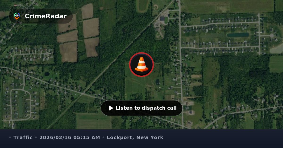 Traffic light issue and deer carcass on roadway, Lockport NY | CrimeRadar