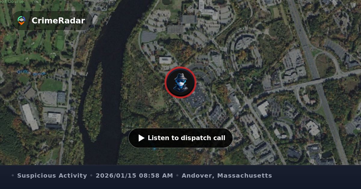 Walk-in vehicle complaint near River Rd, Andover MA | CrimeRadar