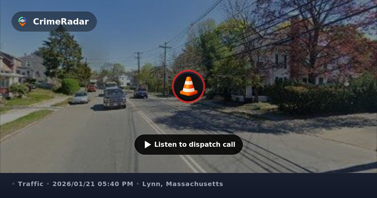 Traffic stop on Broadway for faulty vehicle equipment, Lynn MA | CrimeRadar