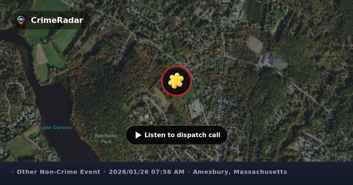 Frozen sprinkler system reported on Market St, Amesbury MA | CrimeRadar
