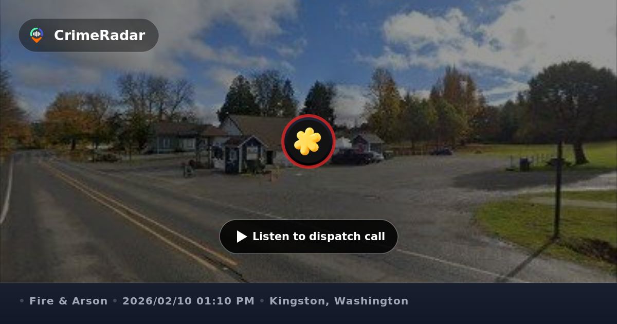 Medical aid call near Kingston Ferry terminal, Kingston WA | CrimeRadar