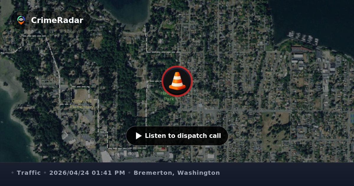 Report of non-injury crash near North Callow Safeway, Bremerton WA ...