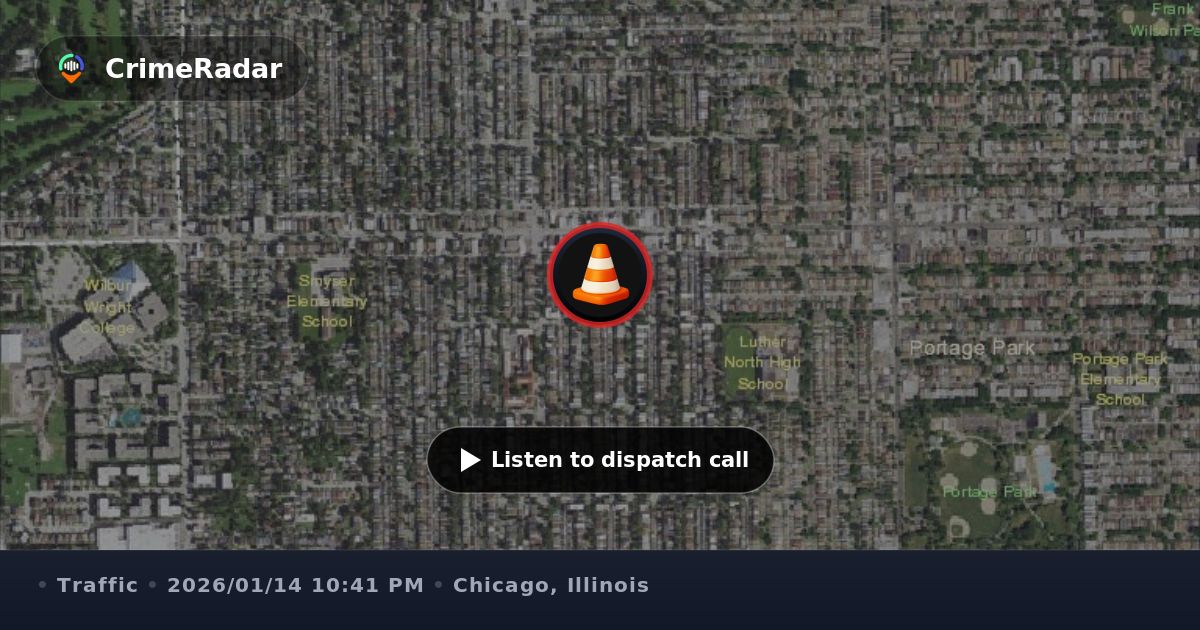 Vehicle blocking alley near N Meade Ave, Chicago IL | CrimeRadar