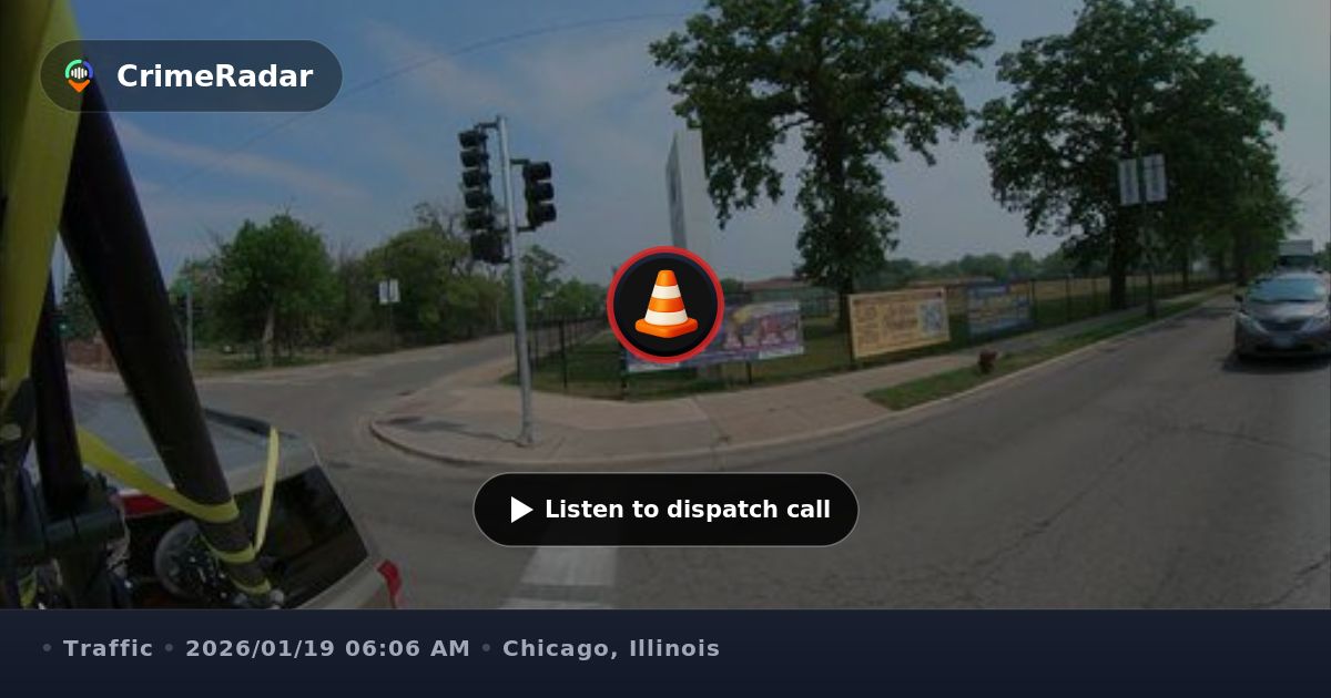 Traffic light malfunction at Foster and Central Park, Chicago IL ...