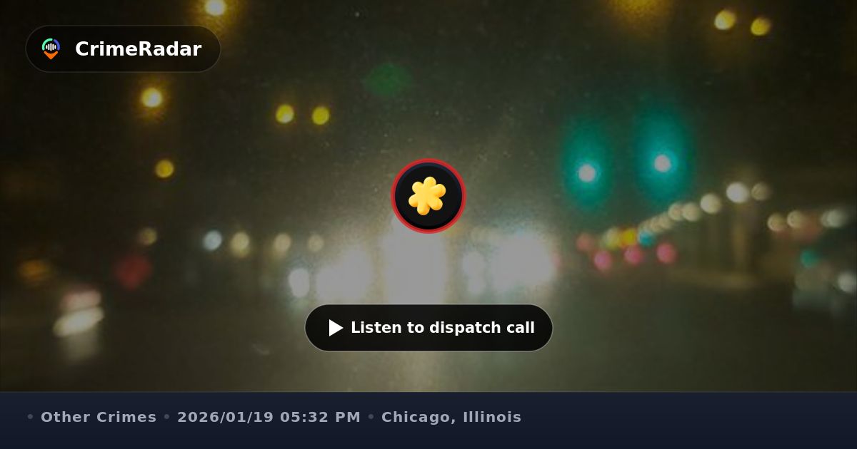 Possible animal neglect near Pulaski Road, Chicago IL | CrimeRadar