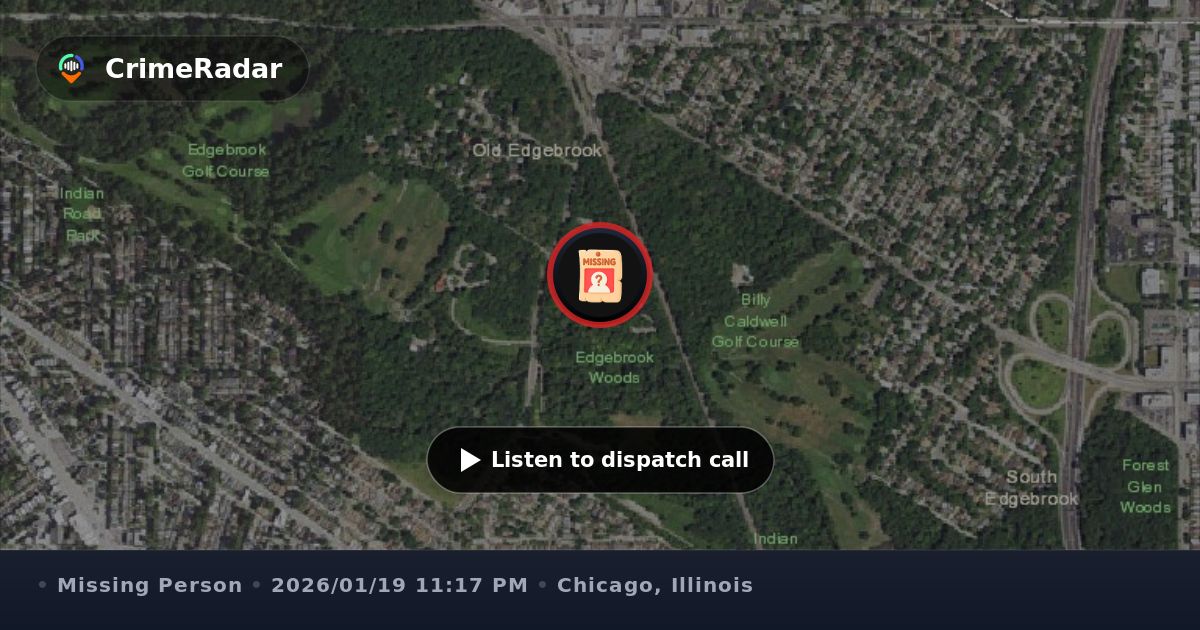 Possible missing person near North Elston Ave, Chicago IL | CrimeRadar
