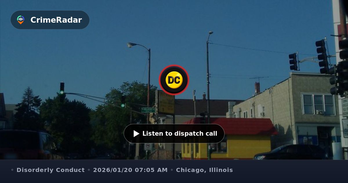 Disturbance reported at gas station on North Kimball, Chicago IL ...