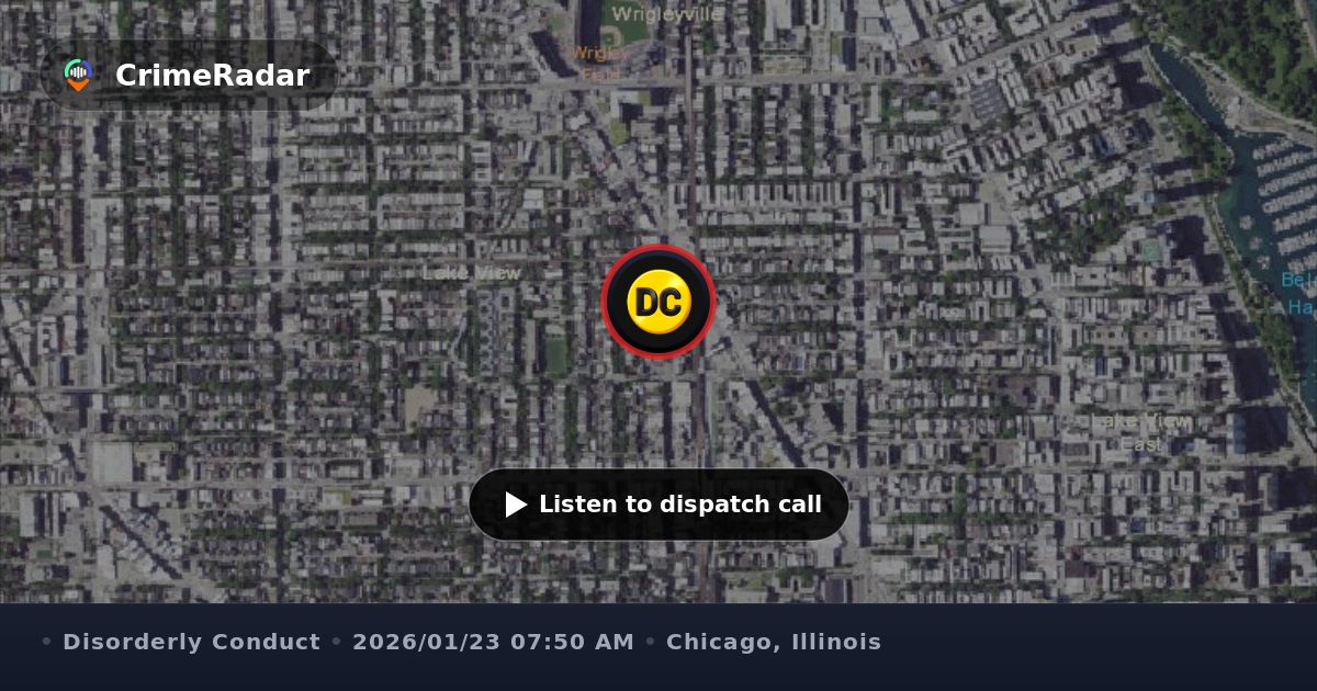 Officers respond to disturbance at gas station, Chicago IL | CrimeRadar