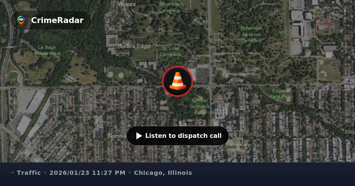 Traffic lights malfunction at Foster and Tripp, Chicago IL | CrimeRadar