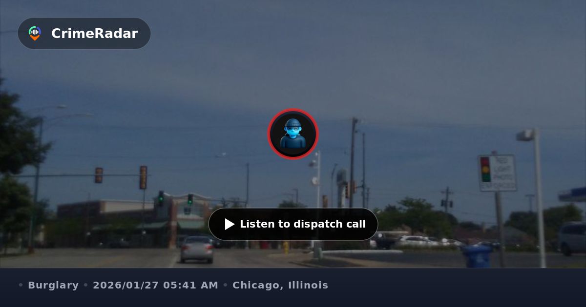 Alarm triggered at restaurant on North Harlem Ave, Chicago IL | CrimeRadar