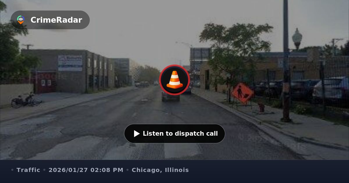 Traffic crash near West Belmont gas station, Chicago IL | CrimeRadar