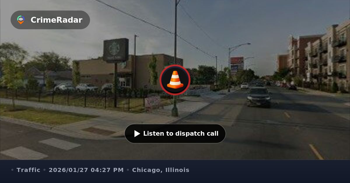 Traffic accident reported at Harlem and Waveland, Chicago IL | CrimeRadar