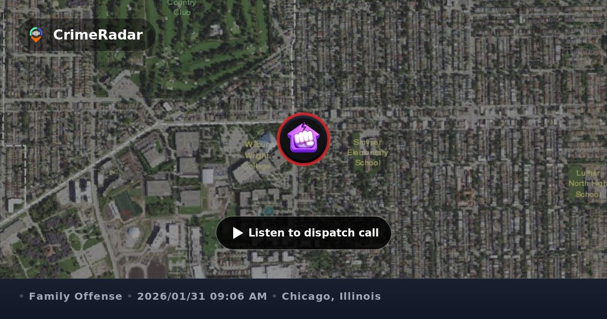 Police respond to domestic dispute on West Bittersweet Pl, Chicago IL ...