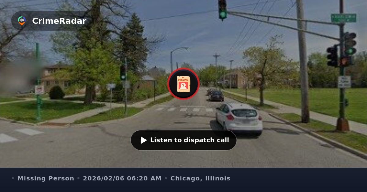 Officers check address for possible missing person, Chicago IL | CrimeRadar