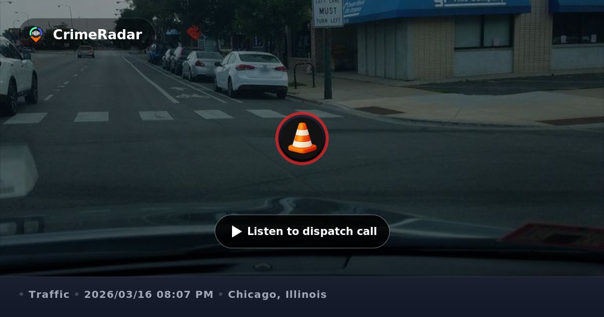 Two-car crash on Milwaukee and Huntington, no injuries, Chicago IL ...