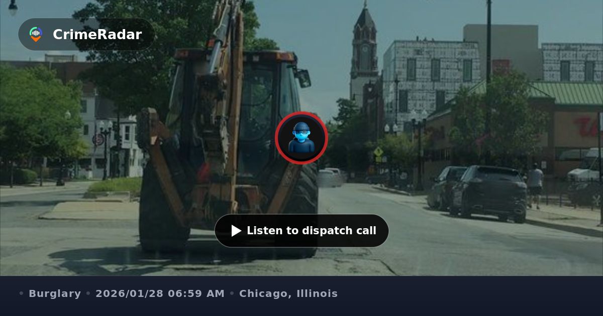 Possible break-in alarm at Irving Park medical center, Chicago IL ...